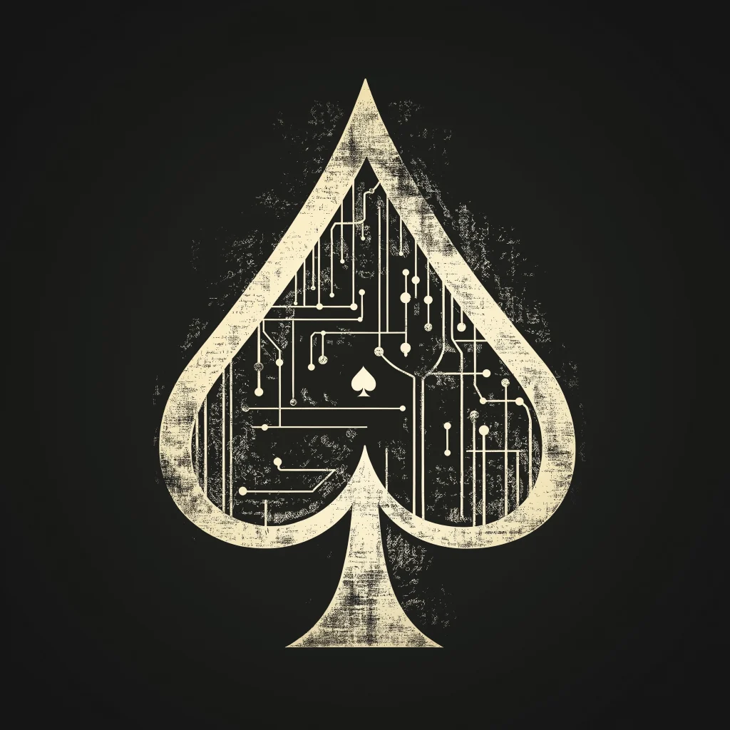 Ace of Spades Digital Matrix Logo - Snipstock - Free cutout images in ...