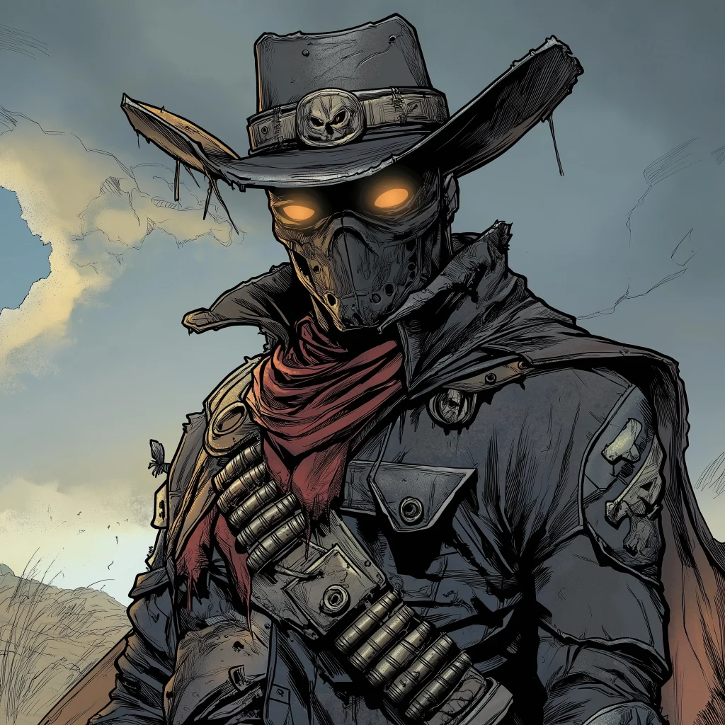 Fallout Ghoul Cowboy - Snipstock - Free cutout images in PNG and PSD ...