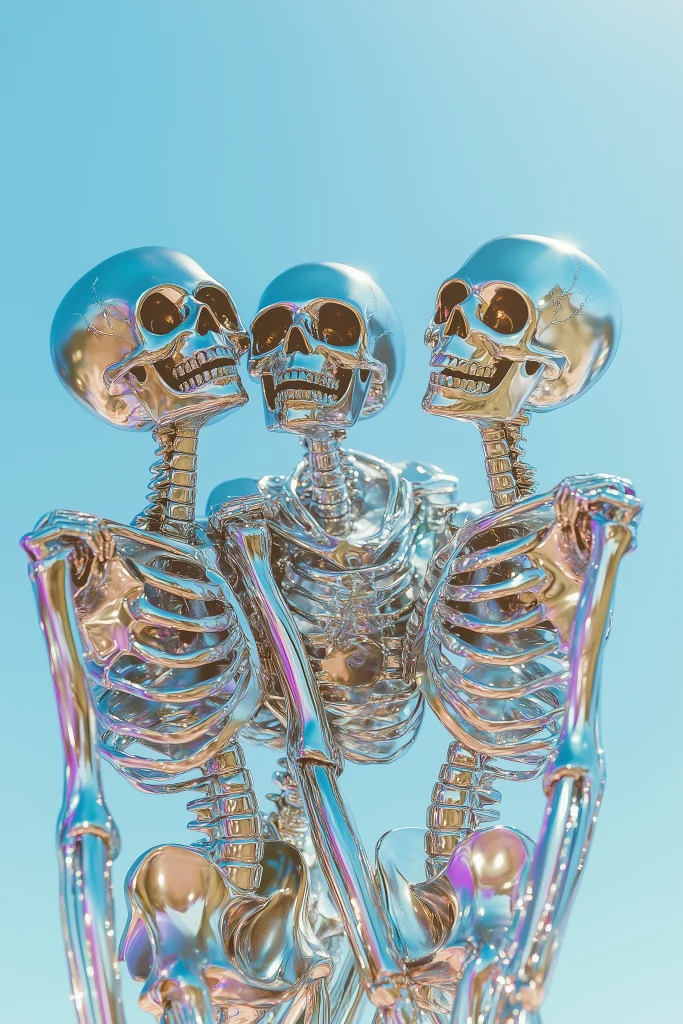 Y2K Skeletons - Snipstock - Free cutout images in PNG and PSD formats