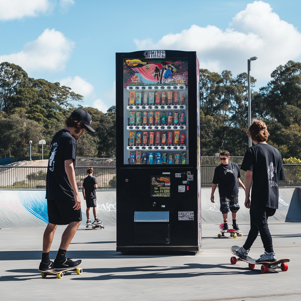 Vending Machine at Skate Park - Snipstock - Free cutout images in PNG ...