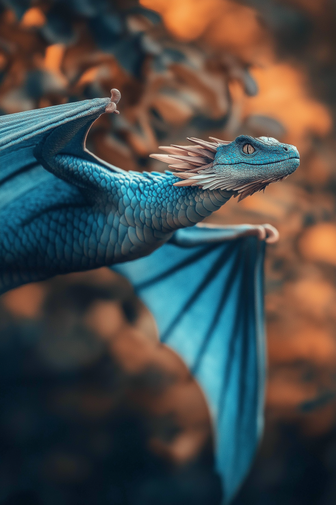 Flying Blue Dragon - Snipstock - Free cutout images in PNG and PSD formats
