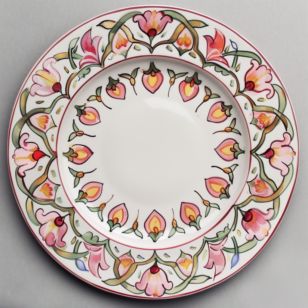 Hand Painted Plate Design - Snipstock - Free cutout images in PNG and ...