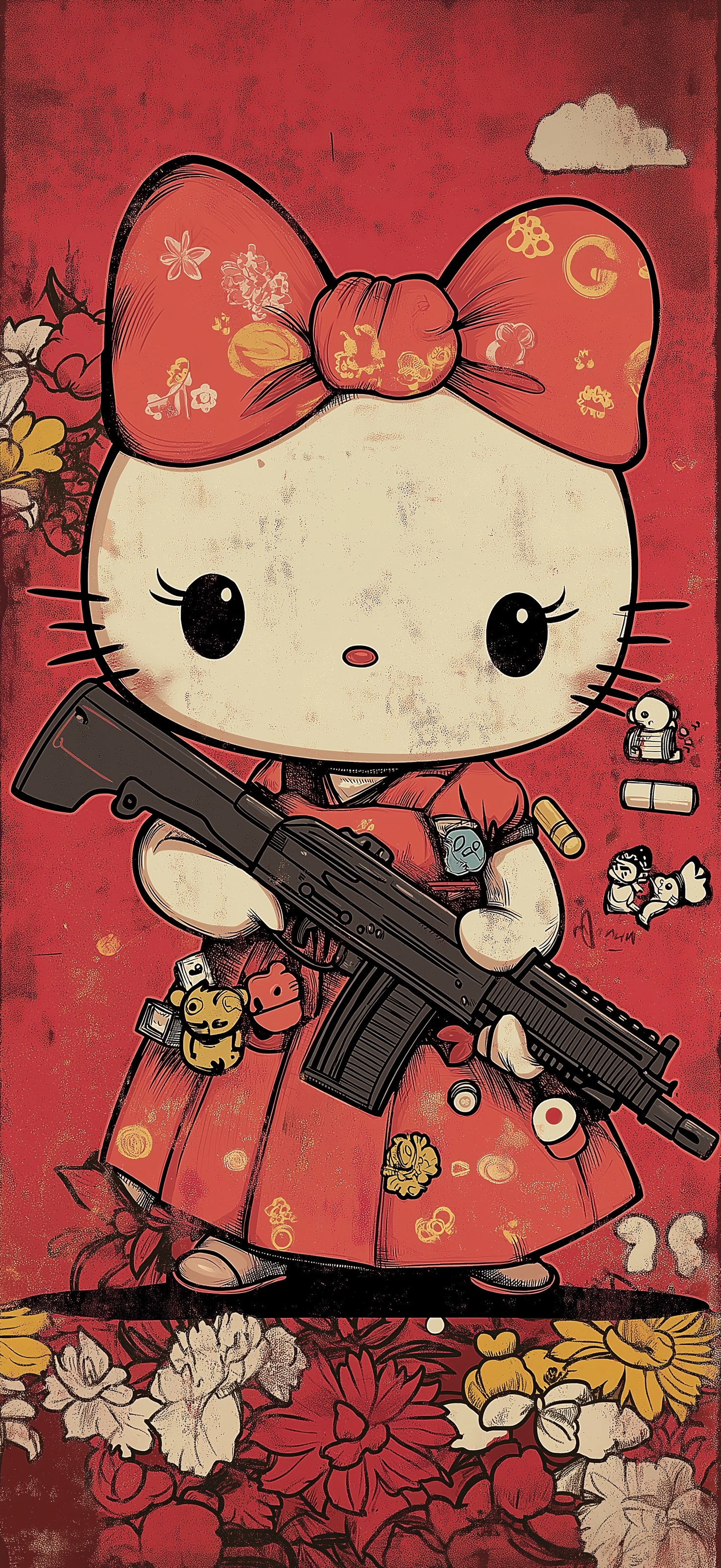 gangsta hello kitty