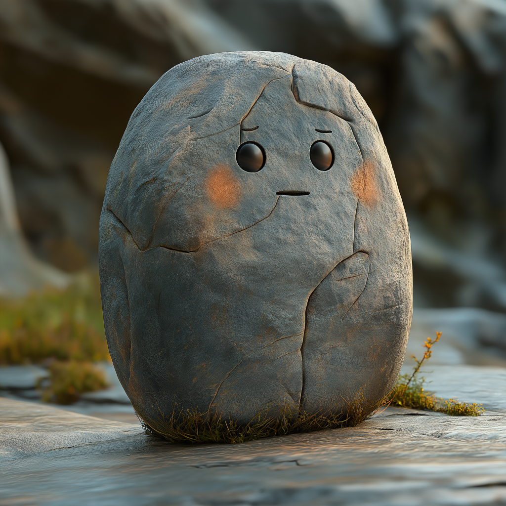 Pixar Style Stone - Snipstock - Free cutout images in PNG and PSD formats