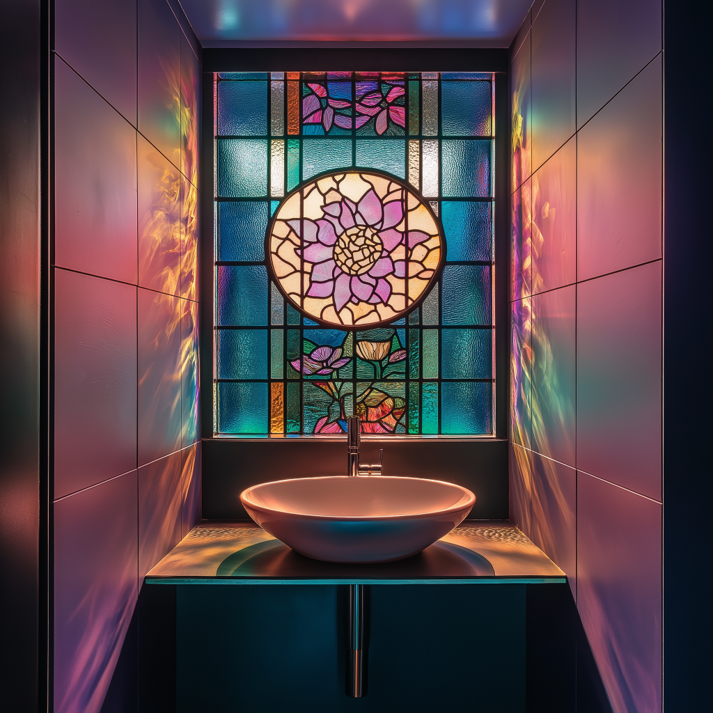 Stained Glass Window with Mirror - Snipstock - Free cutout images in ...