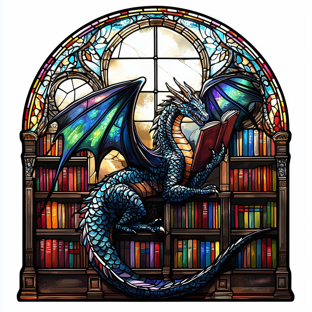 Stained Glass Dragon - Snipstock - Free cutout images in PNG and PSD ...