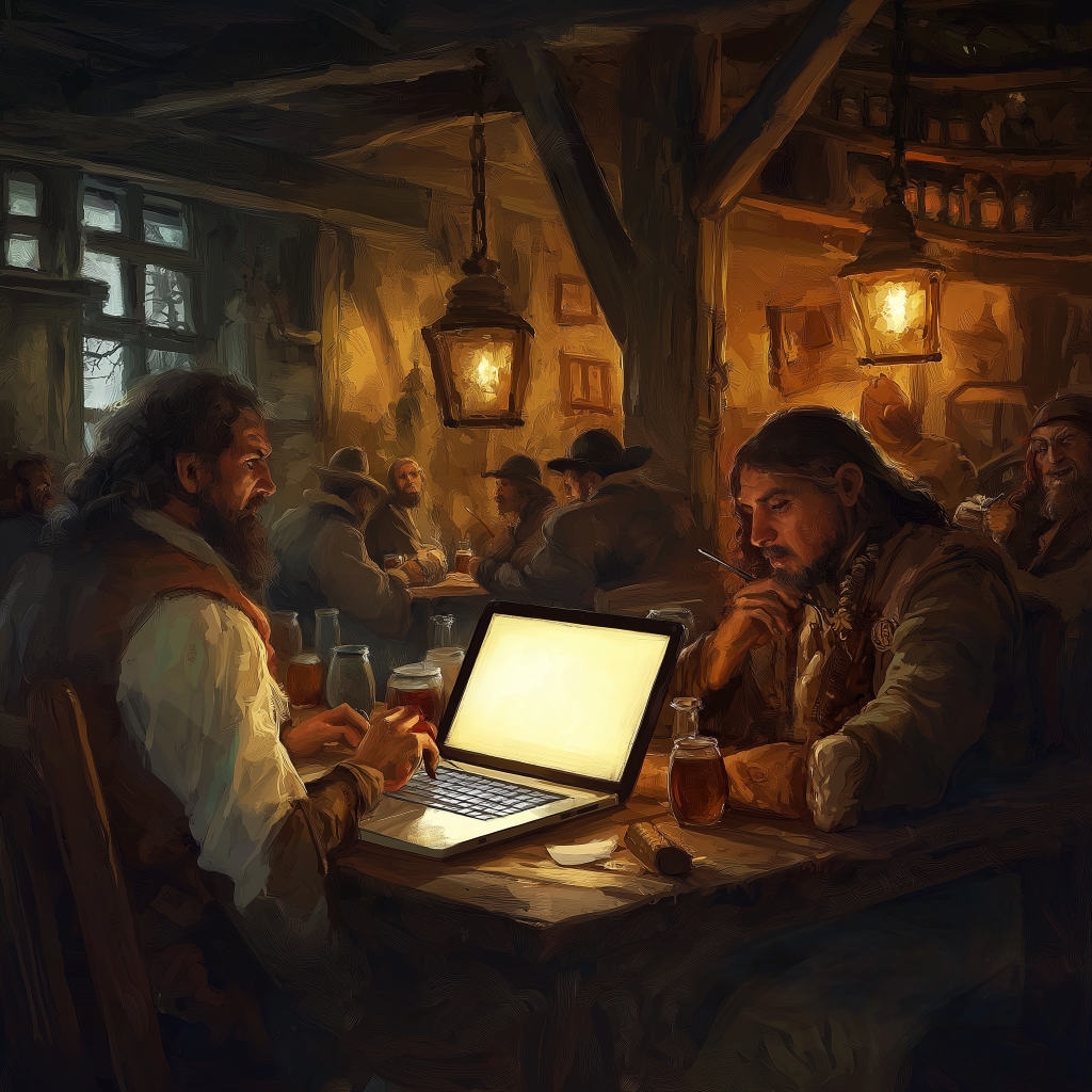 Time Travel in a Tavern - Snipstock - Free cutout images in PNG and PSD ...