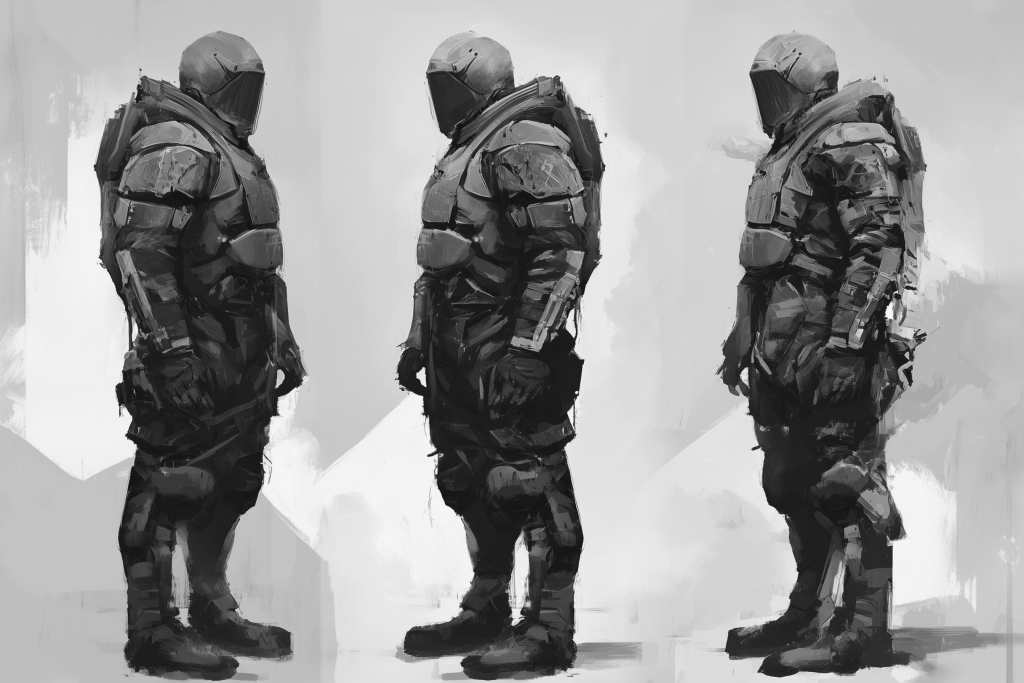 Cyberpunk Armor Concept Art - Snipstock - Free cutout images in PNG and ...