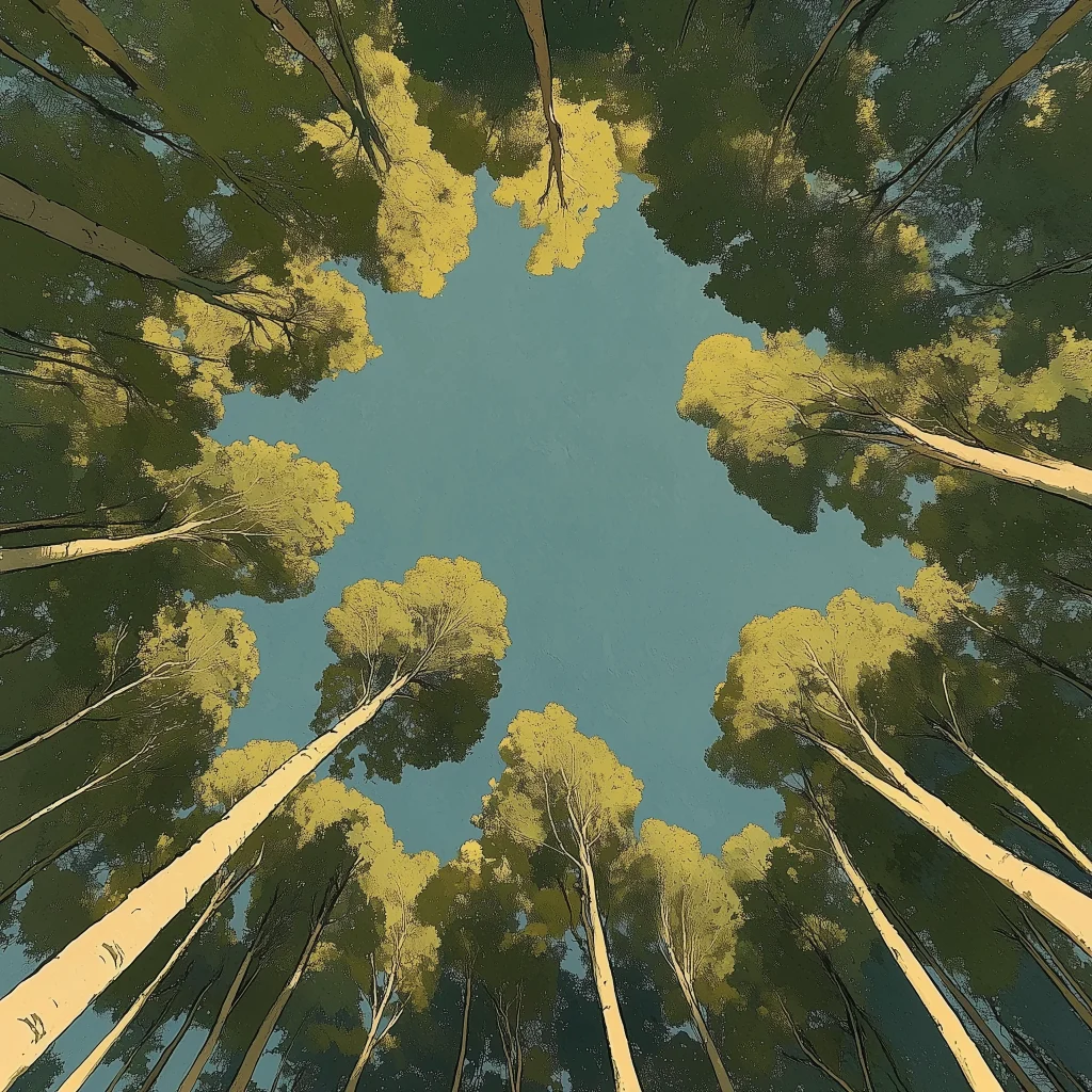 Eucalyptus Grove Treetops - Snipstock - Free cutout images in PNG and ...