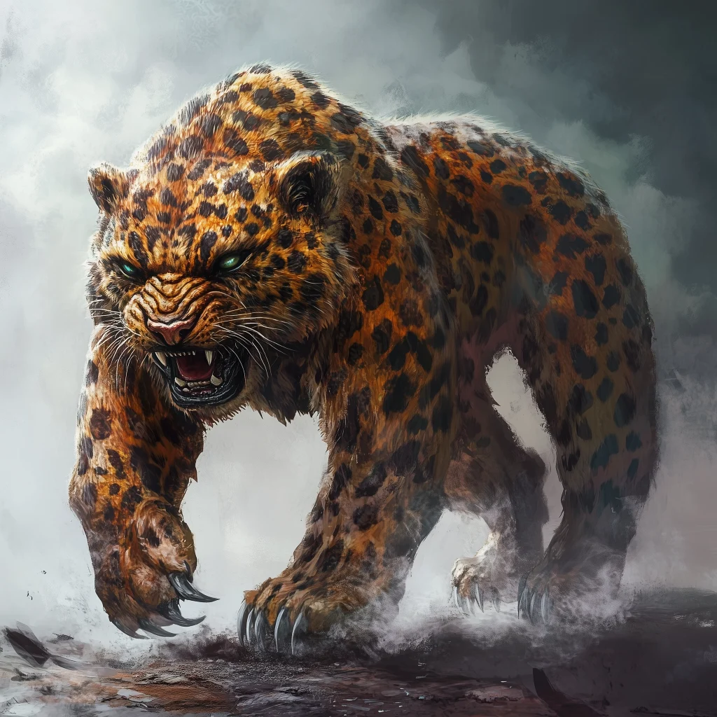 Leopard Bear Monster - Snipstock - Free cutout images in PNG and PSD ...