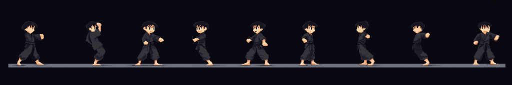 Dark Pixel Art Sprite Sheet - Snipstock - Free cutout images in PNG and ...