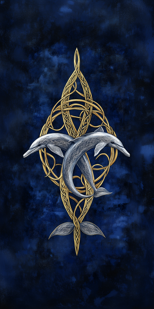 Celtic Dolphins Knot - Snipstock - Free cutout images in PNG and PSD formats