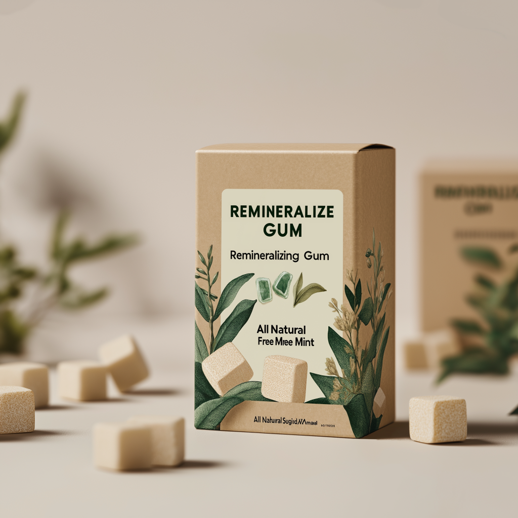 Remineralizing Gum Packaging - Snipstock - Free cutout images in PNG and PSD formats