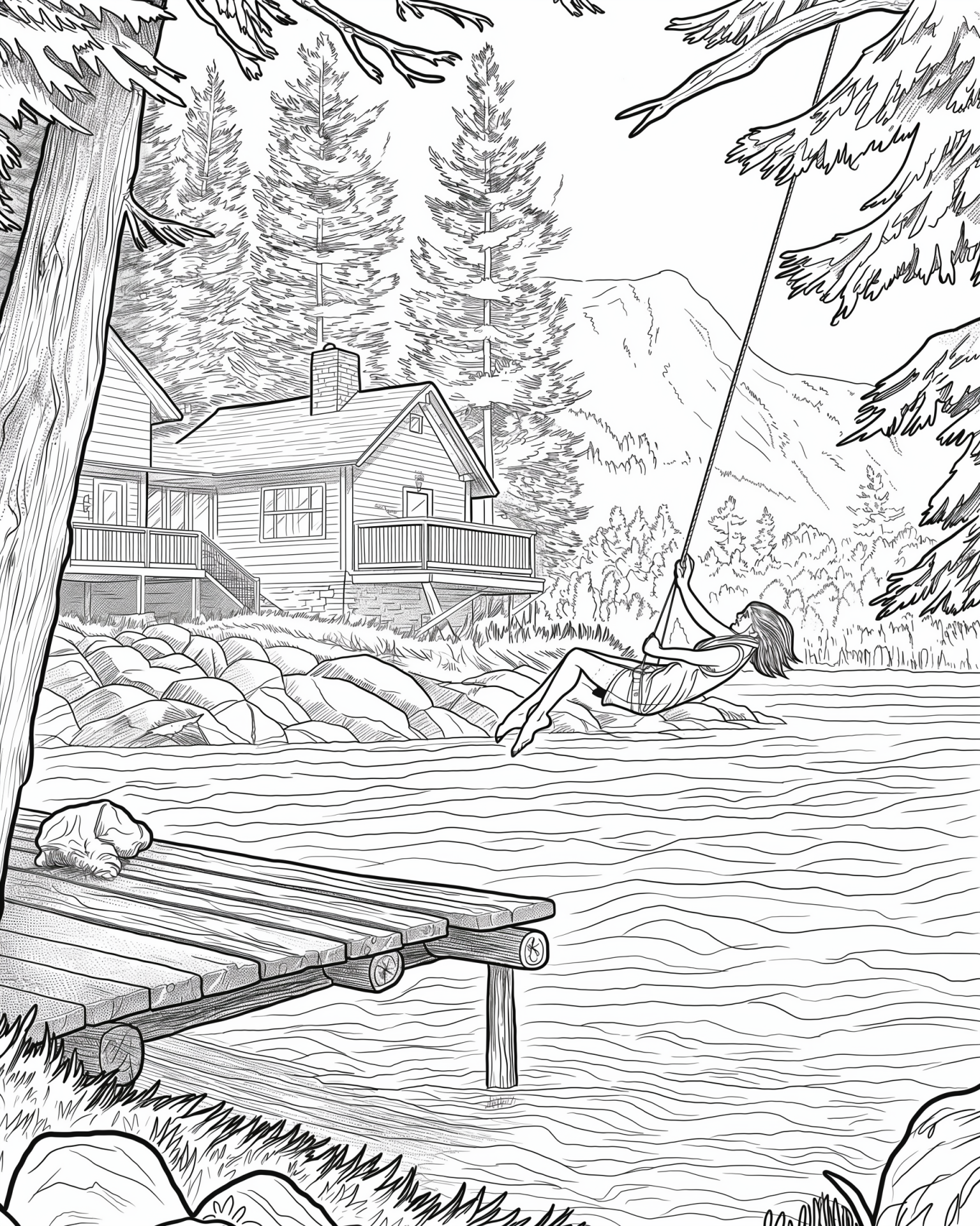 person printable coloring pages