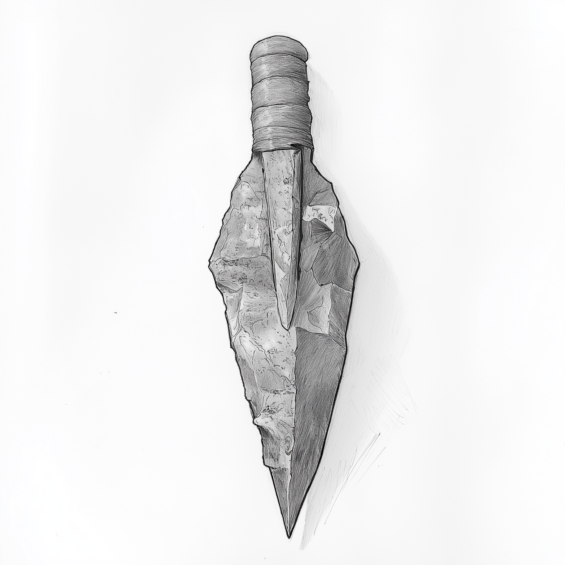arrowhead drawing