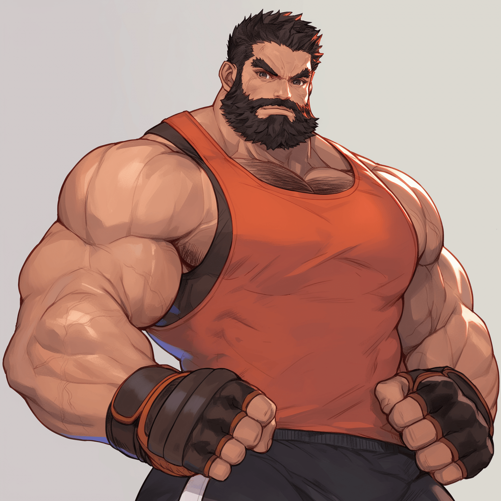 Muscular Anime Character - Snipstock - Free cutout images in PNG and ...